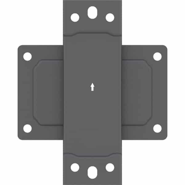 Aurora Mounts - Wall Mounting Plate for Aluminum Rail - AMB-WP - SKS ...