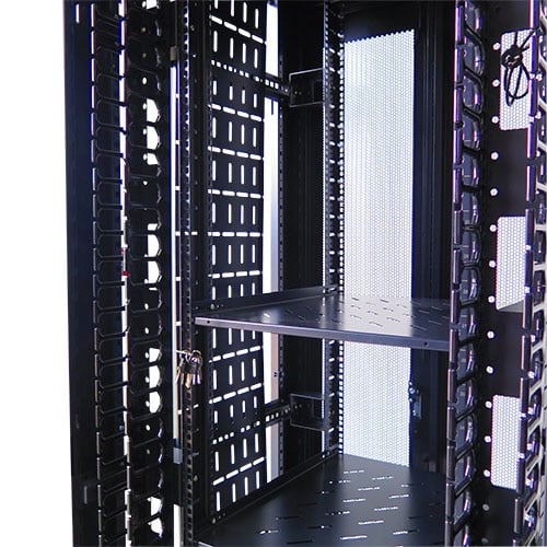 Wideband 45RU 800mm Wide x 1000mm Deep Fully Assembled Free Standing ...