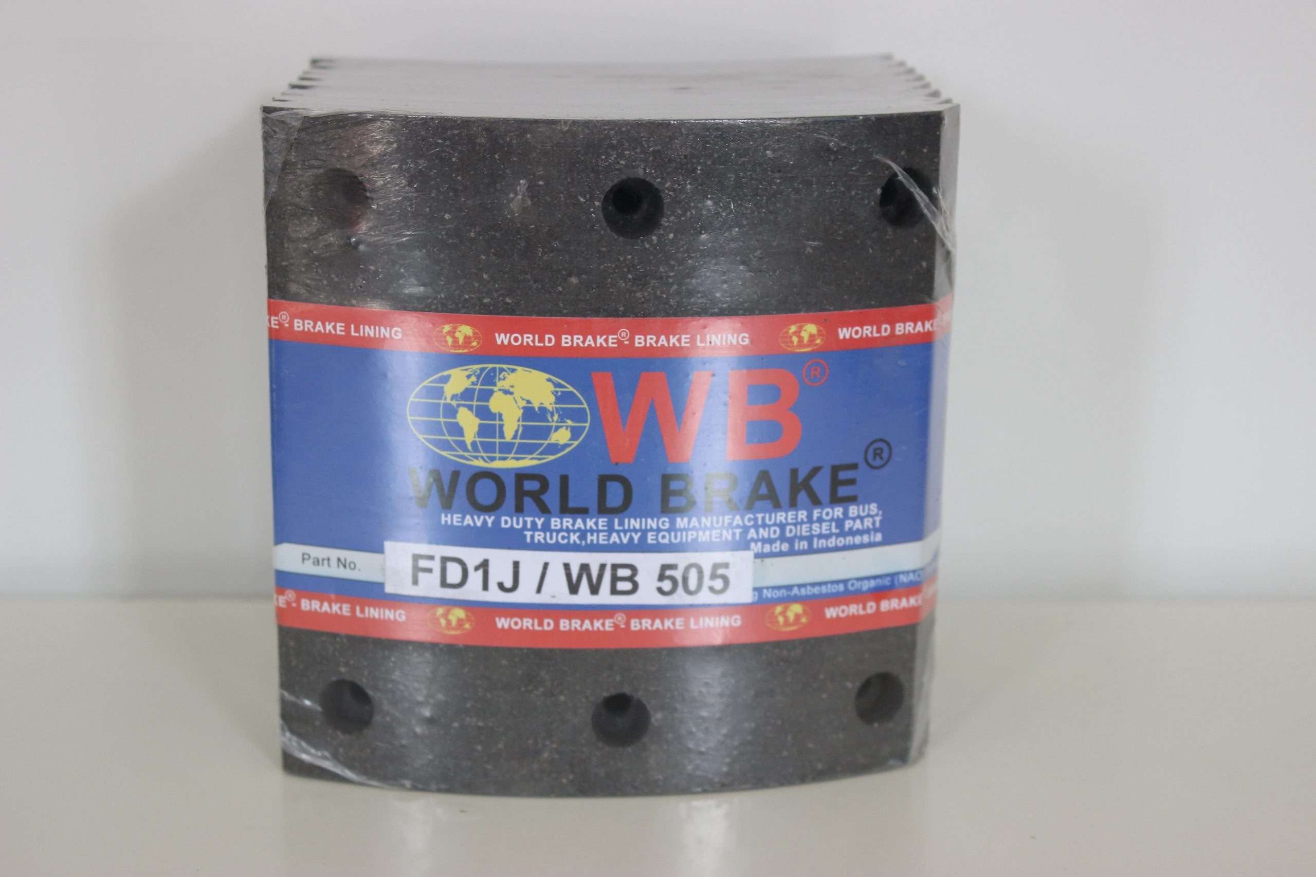 World Brake - Rear Ranger Brake Lining Set - Suits Hino FC3J FC4J FC6J ...