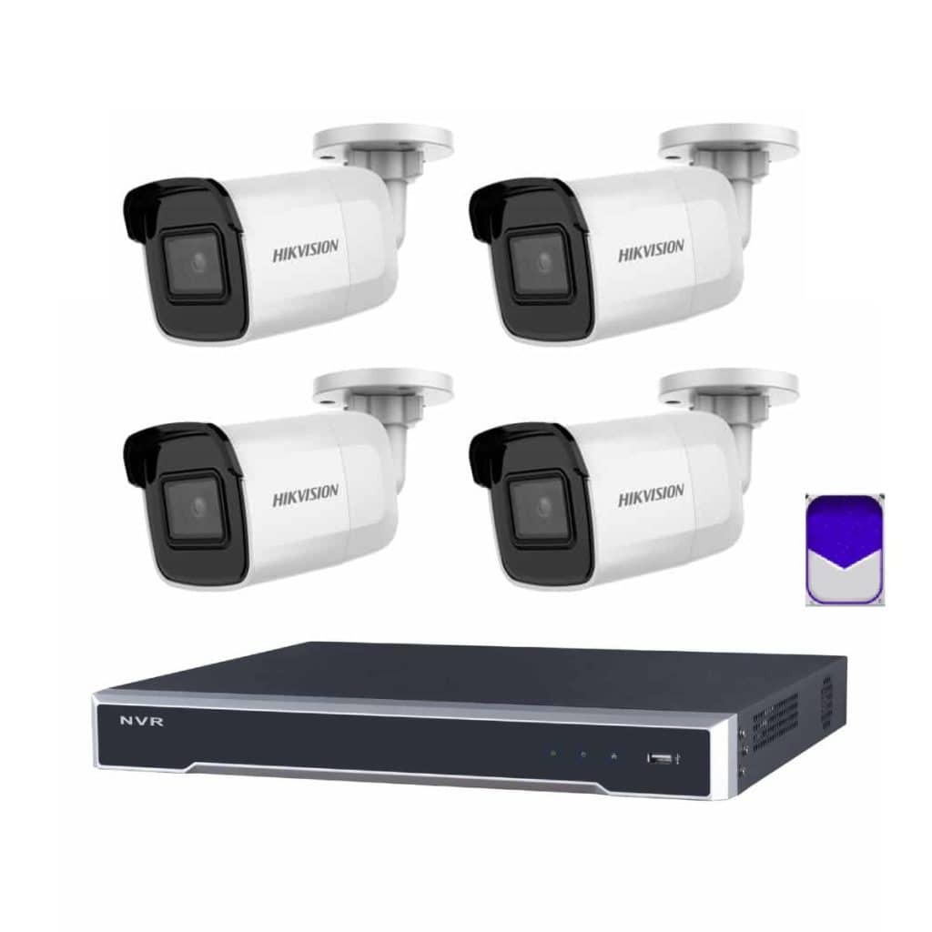 HikVision - 6MP 8Ch CCTV Security Kit - 8 Channel 4K 8 PoE 2 x HDD Bays ...